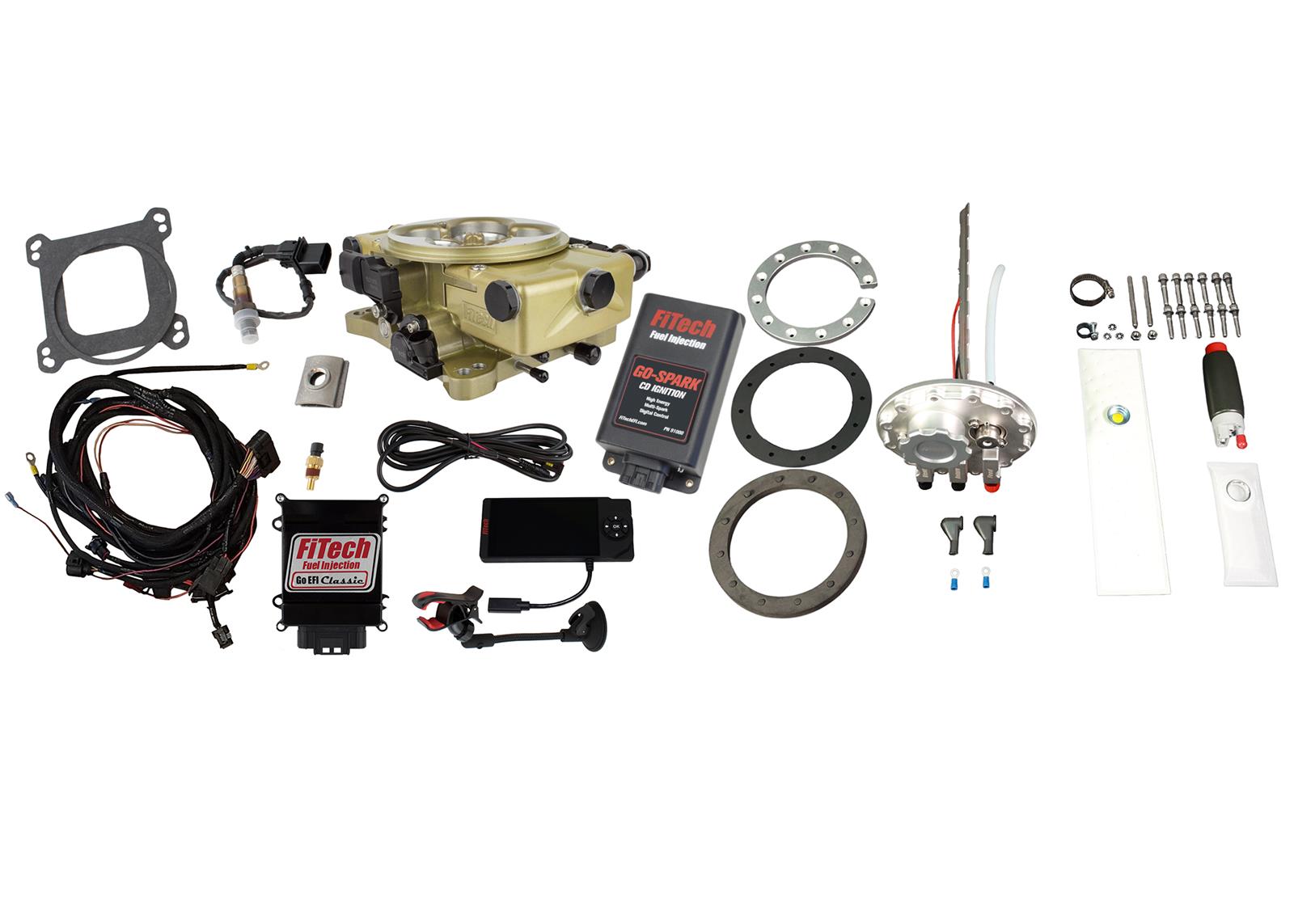 FiTech Fuel Injection 96720 FiTech Go EFI Classic 650 HP System In-Tank ...