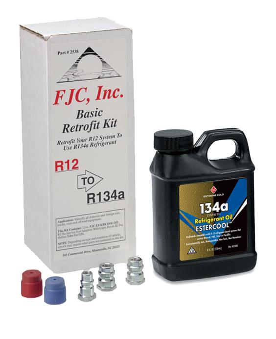 FJC Inc. 2538P FJC PAG Oil Basic Retrofit Kits | Summit Racing