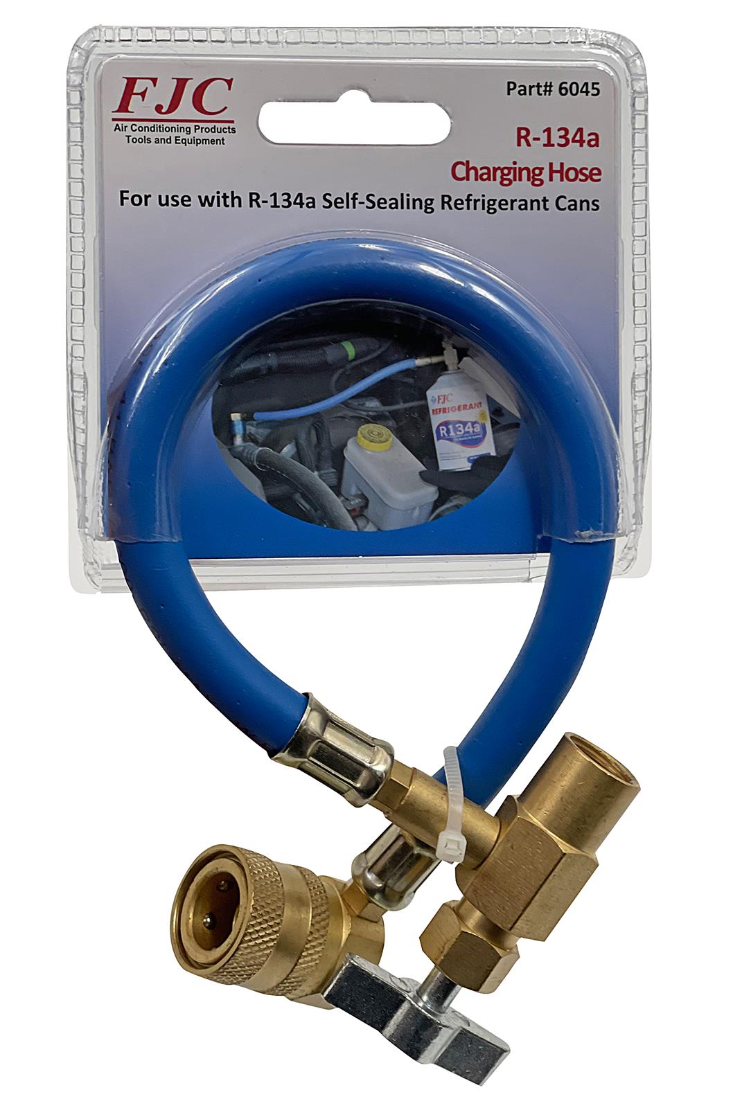 FJC Inc. 6045 FJC Refrigerant Self-Sealing Can Tap Valves | Summit Racing