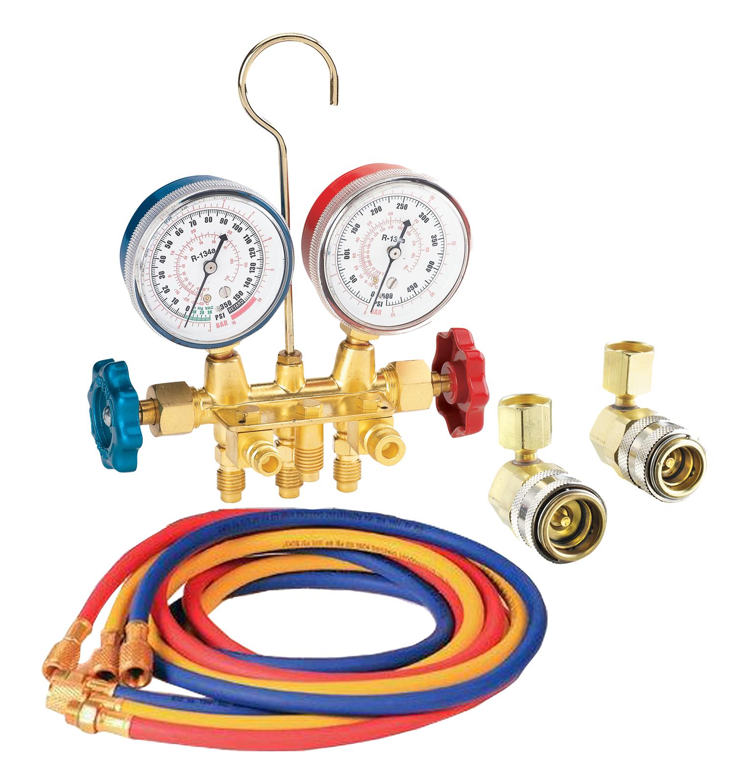 FJC Inc. 6715 FJC Manifold Gauge Kits | Summit Racing