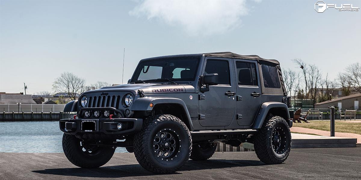 Fuel Off-Road Revolver D525 Series Matte Black with Milled Accents ...