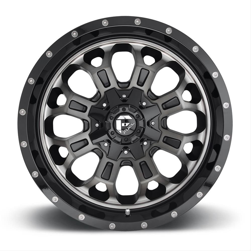 Fuel Off-Road D56118901857 Fuel Off-Road Crush D561 Gloss Black Wheels ...