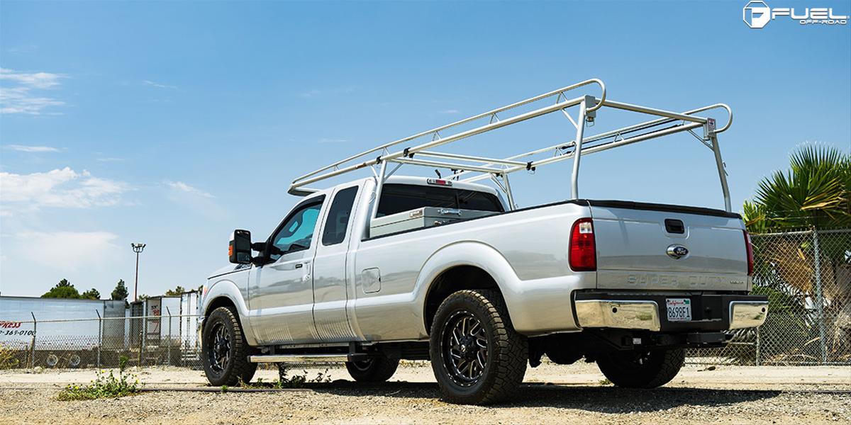 Fuel Off-Road D58120829235 Fuel Off-Road Triton D581 Series Gloss Black ...