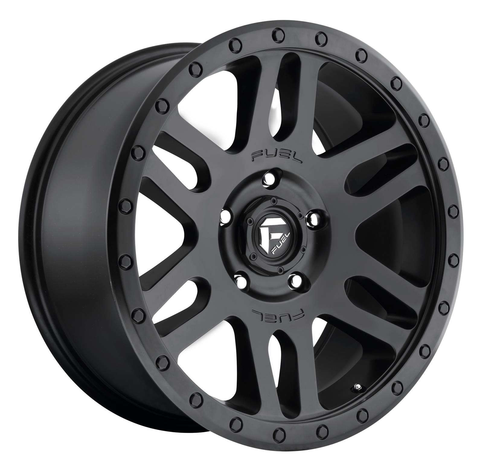 Fuel Off-Road D58417857345 Fuel Off-Road Recoil D584 Series Matte Black ...
