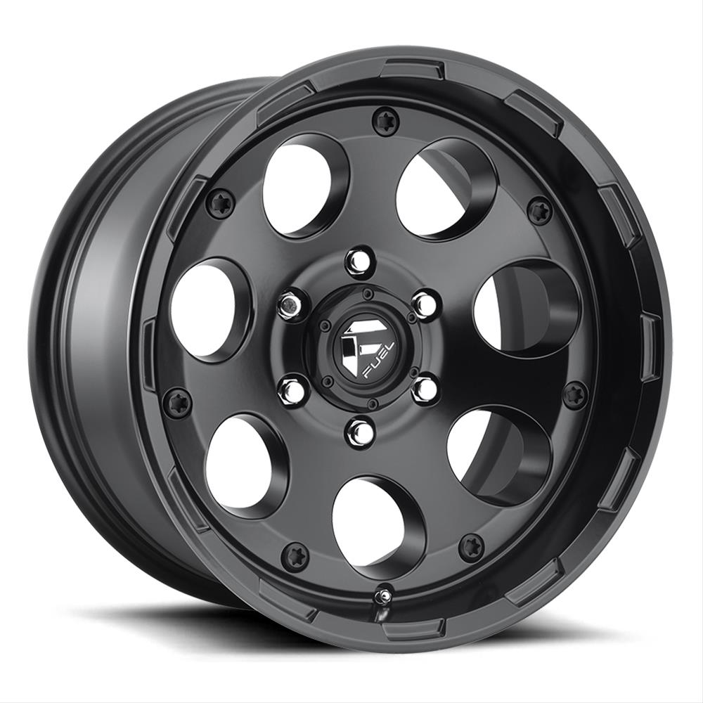 Fuel Off-Road D60817907345 Fuel Off-Road Enduro D608 Series Matte Black ...