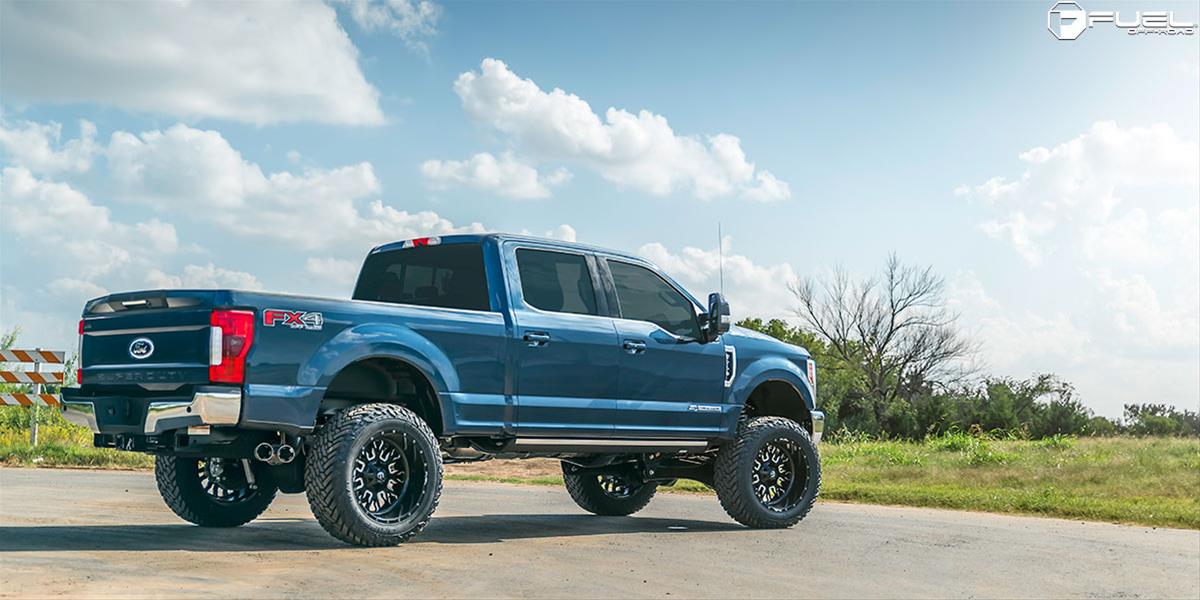 Fuel Off-Road D61120907057 Fuel Off-Road Stroke D611 Series Gloss Black ...