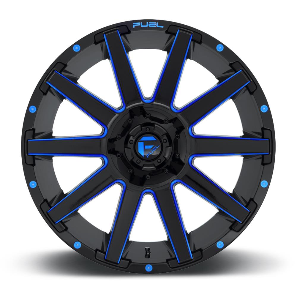 Fuel Off-Road D64420909857 Fuel Off-Road Contra D644 Gloss Black Wheels ...