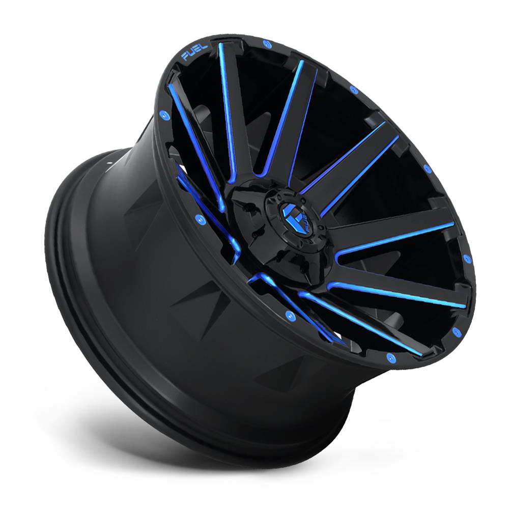 Fuel Off-Road D64420907057 Fuel Off-Road Contra D644 Gloss Black Wheels ...