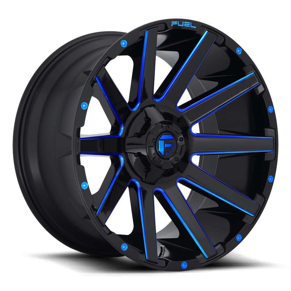 Fuel Off-Road D64420909857 Fuel Off-Road Contra D644 Gloss Black Wheels ...