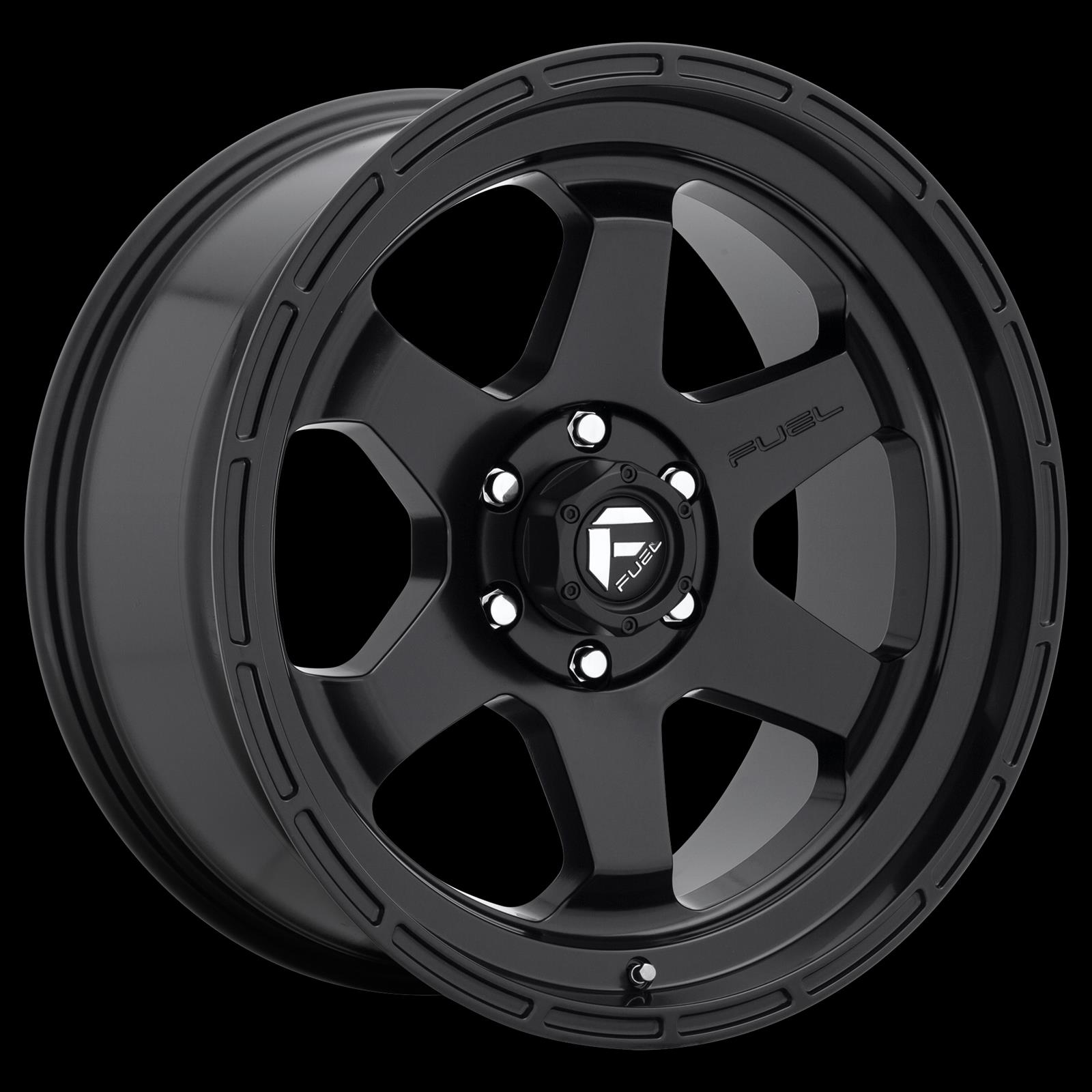 Fuel Off-Road D6641670A157 Fuel Off-Road Shok D664 Matte Black Wheels ...