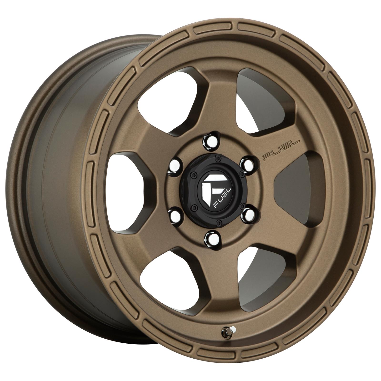 Fuel Off-Road D66618908450E Fuel Off-Road Shok D666 Matte Bronze Wheels ...