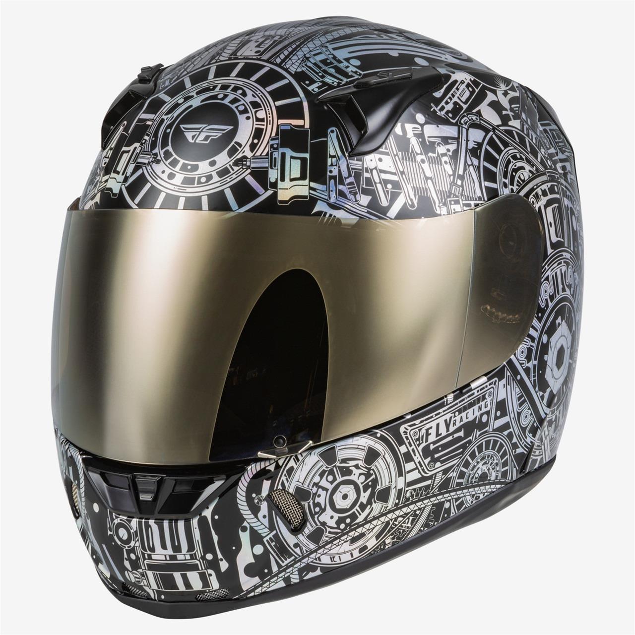 Fly Racing 73-8381S Fly Racing Revolt Matrix Helmets | Summit Racing