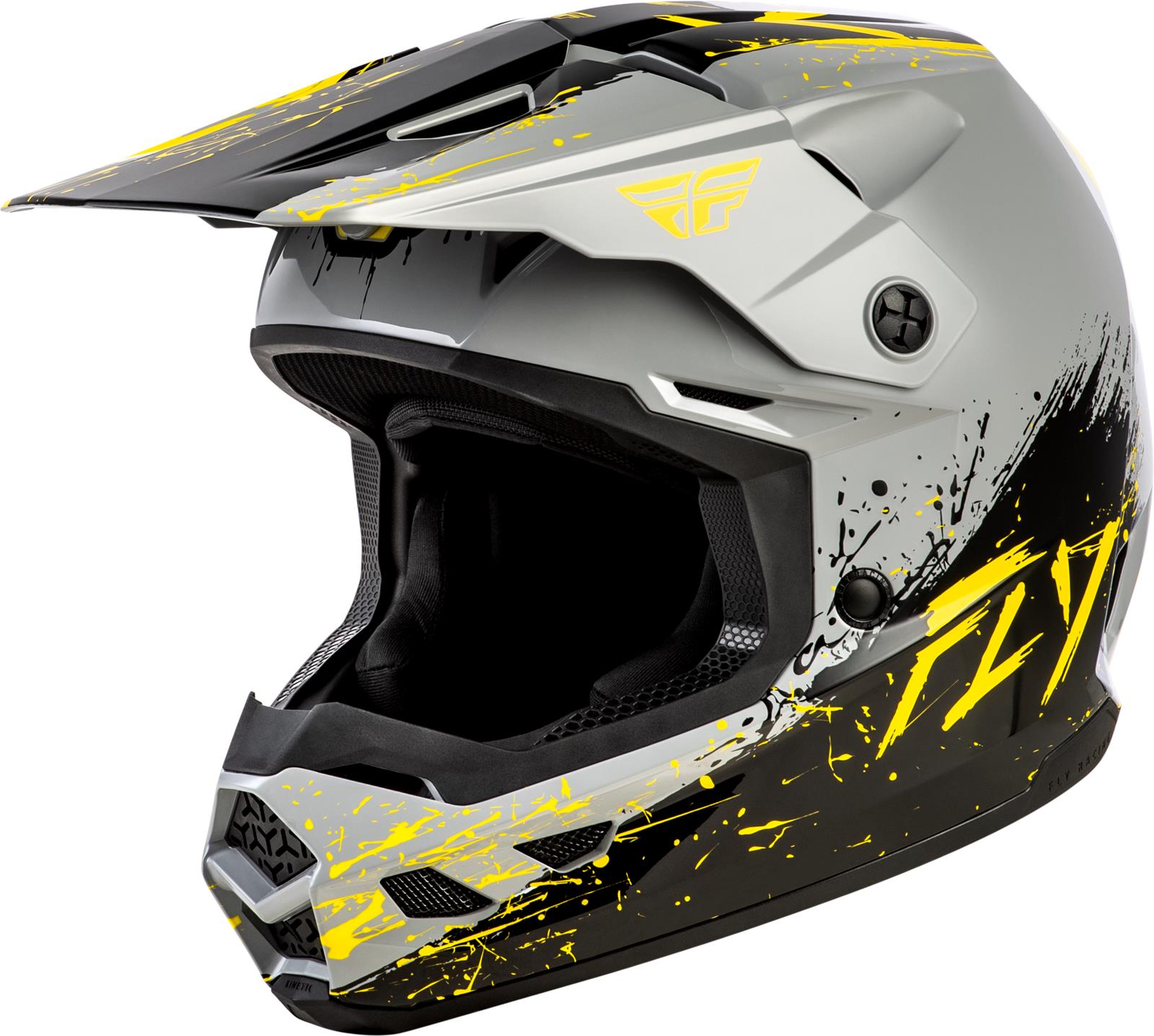 Fly Racing 73-8679YS Fly Racing Kinetic Helmets | Summit Racing