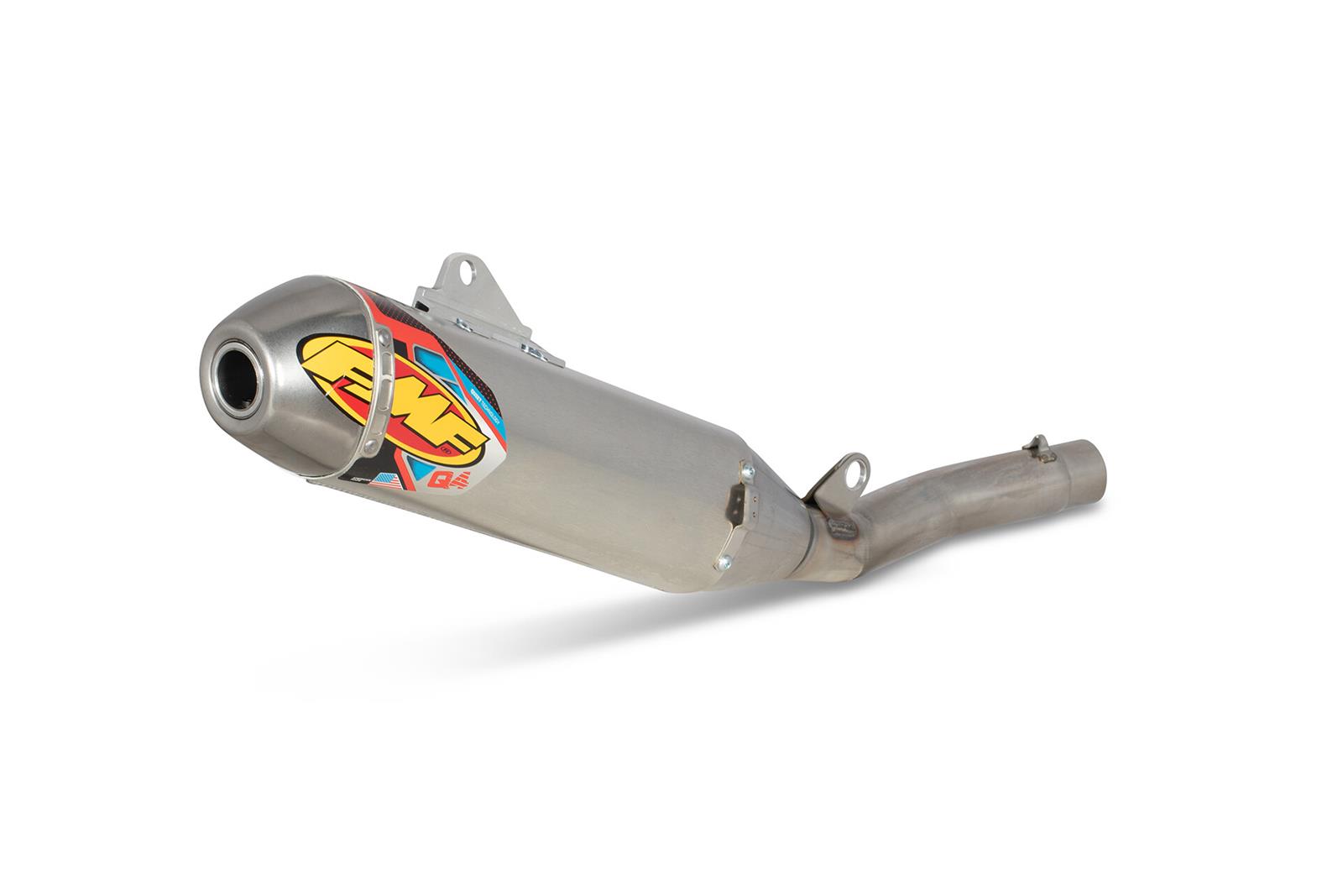 FMF Exhaust 044472 FMF Racing Q4 Hex S/A Slip-On Mufflers | Summit Racing