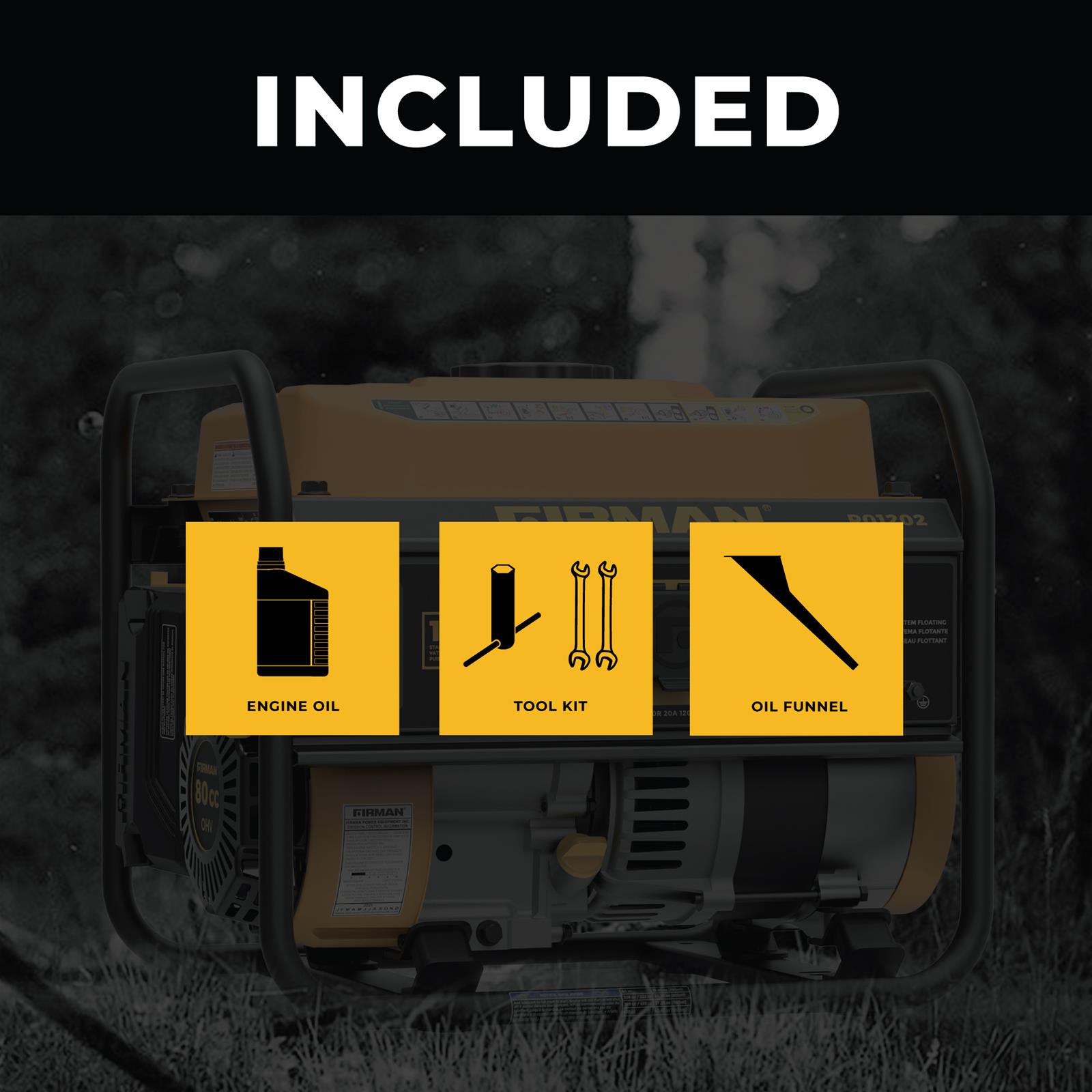 Firman P01201 Firman Portable Generators | Summit Racing
