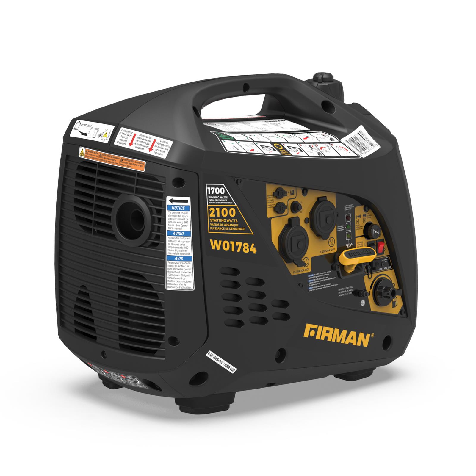 Firman W01784 Firman Inverter Portable Generators | Summit Racing
