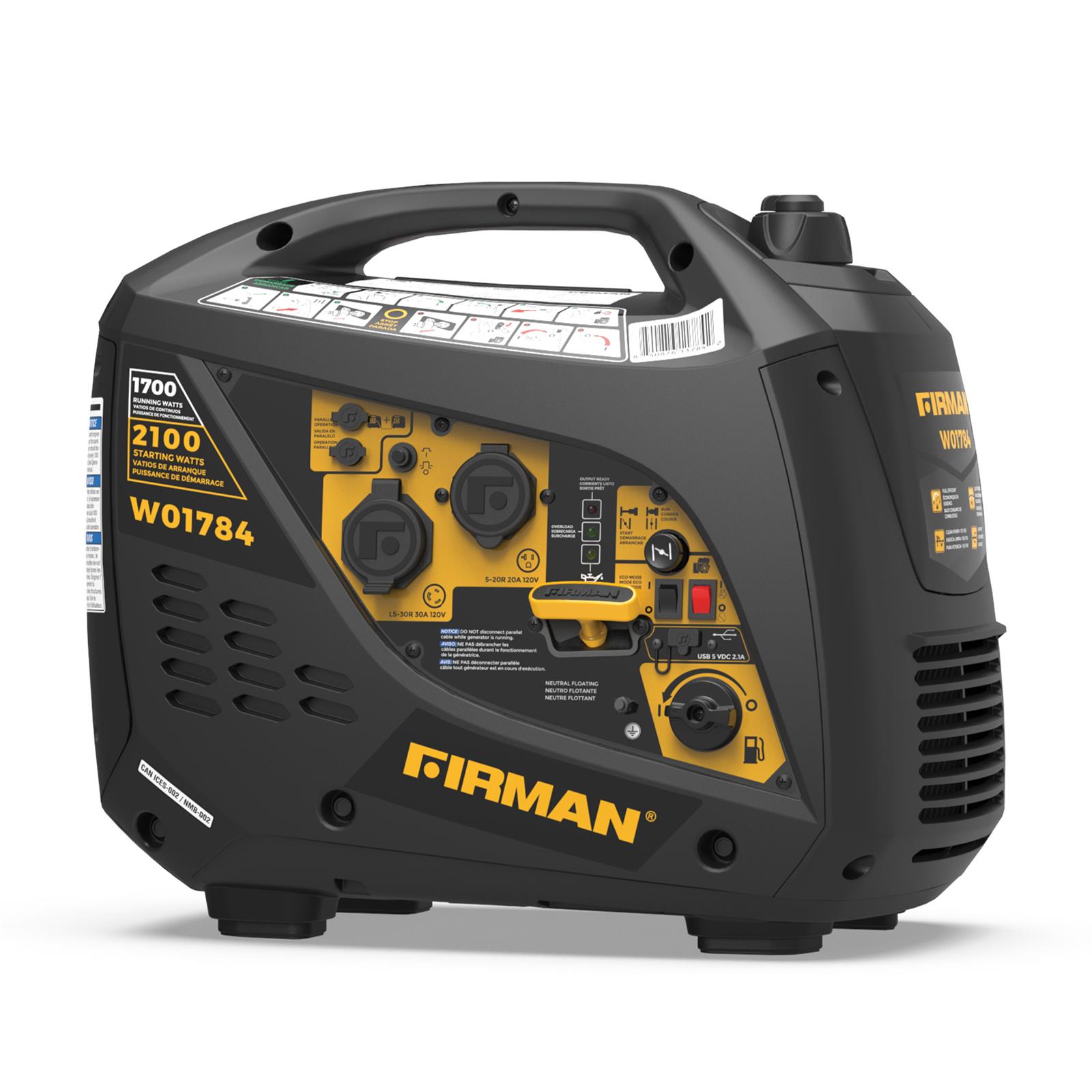 Firman W01784 Firman Inverter Portable Generators | Summit Racing