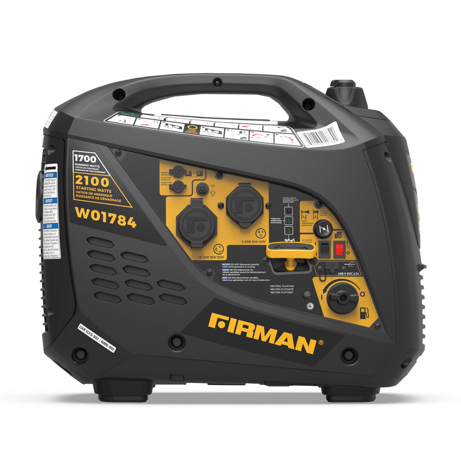 Firman W01784 Firman Inverter Portable Generators | Summit Racing