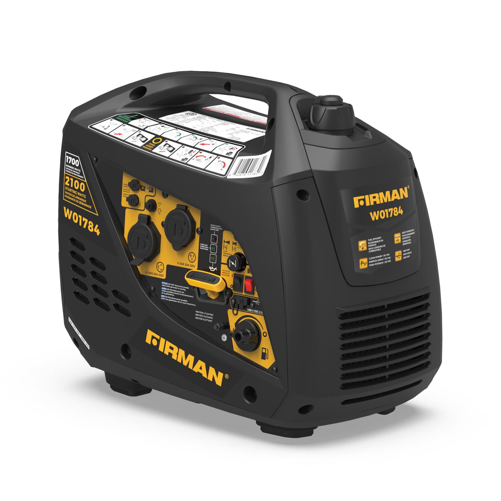 Firman W01784 Firman Inverter Portable Generators | Summit Racing