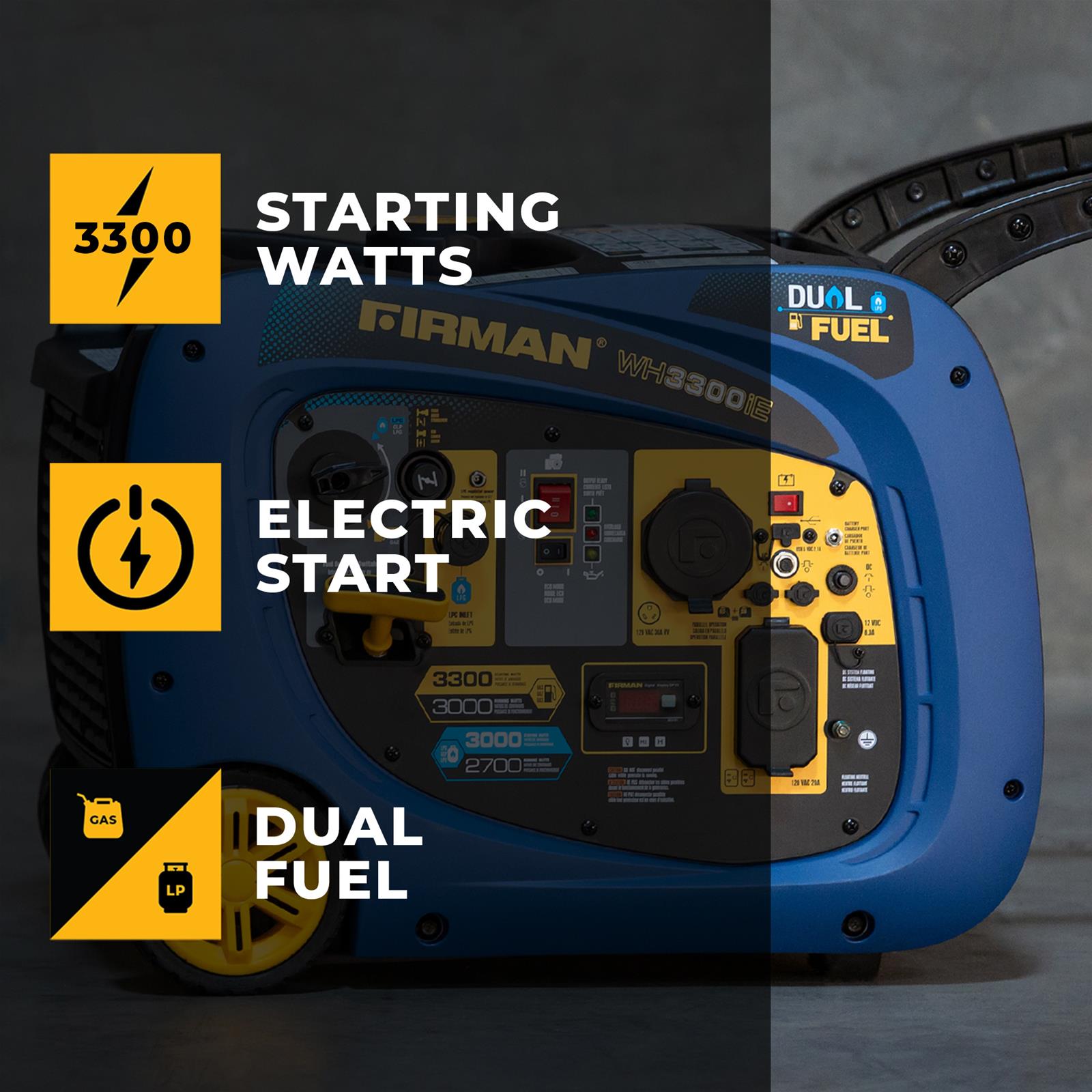 Firman WH03042 Firman Inverter Portable Generators | Summit Racing