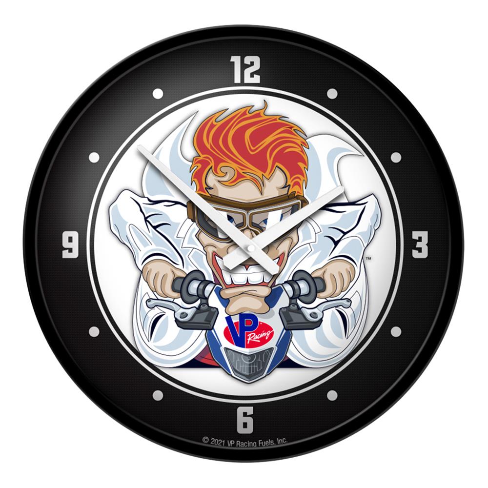 VP Racing LIVPRF-510-04 VP Racing Mad Scientist Modern Disc Wall Clock ...