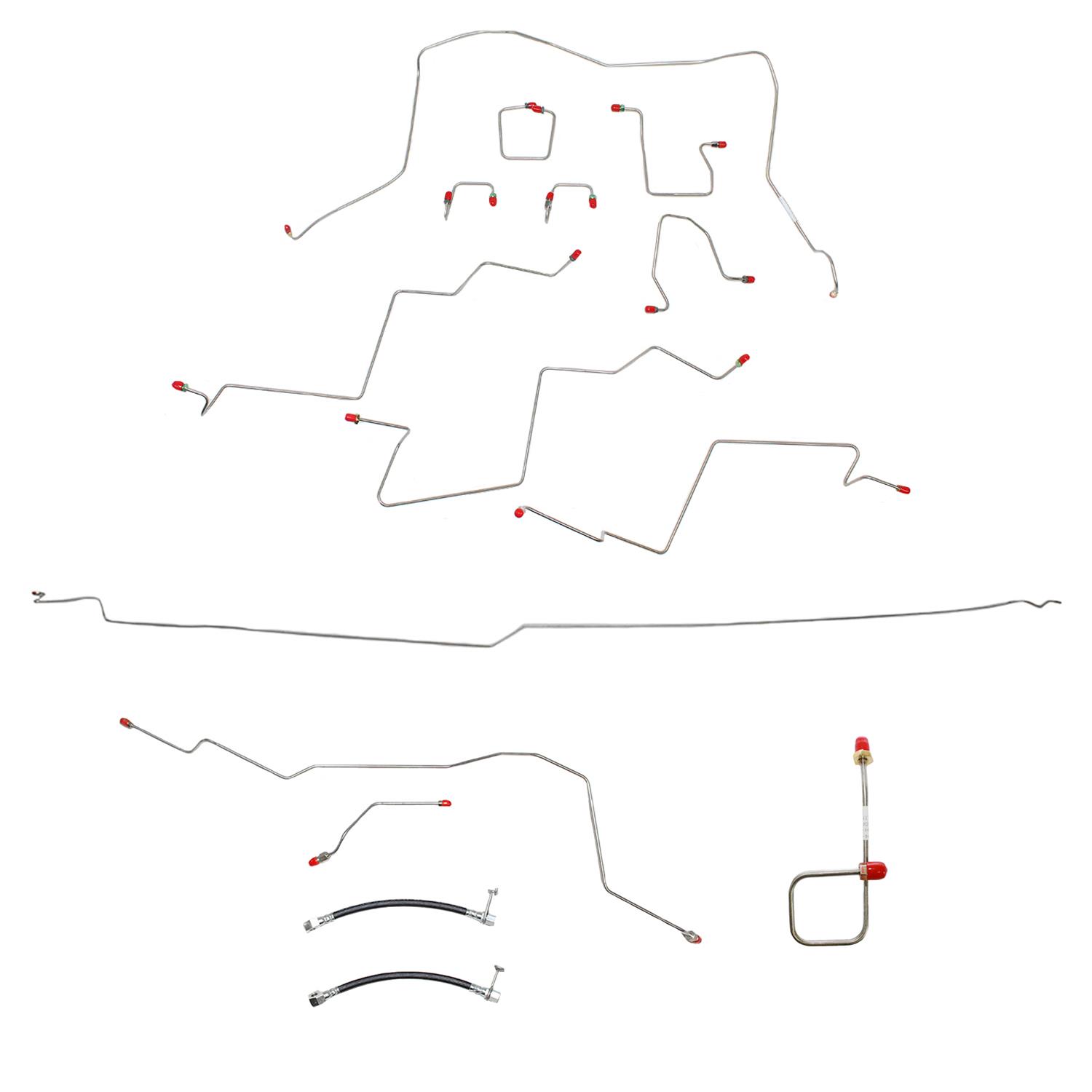 Fine Lines CBK0171SS Fine Lines Brake Line Kits | Summit Racing