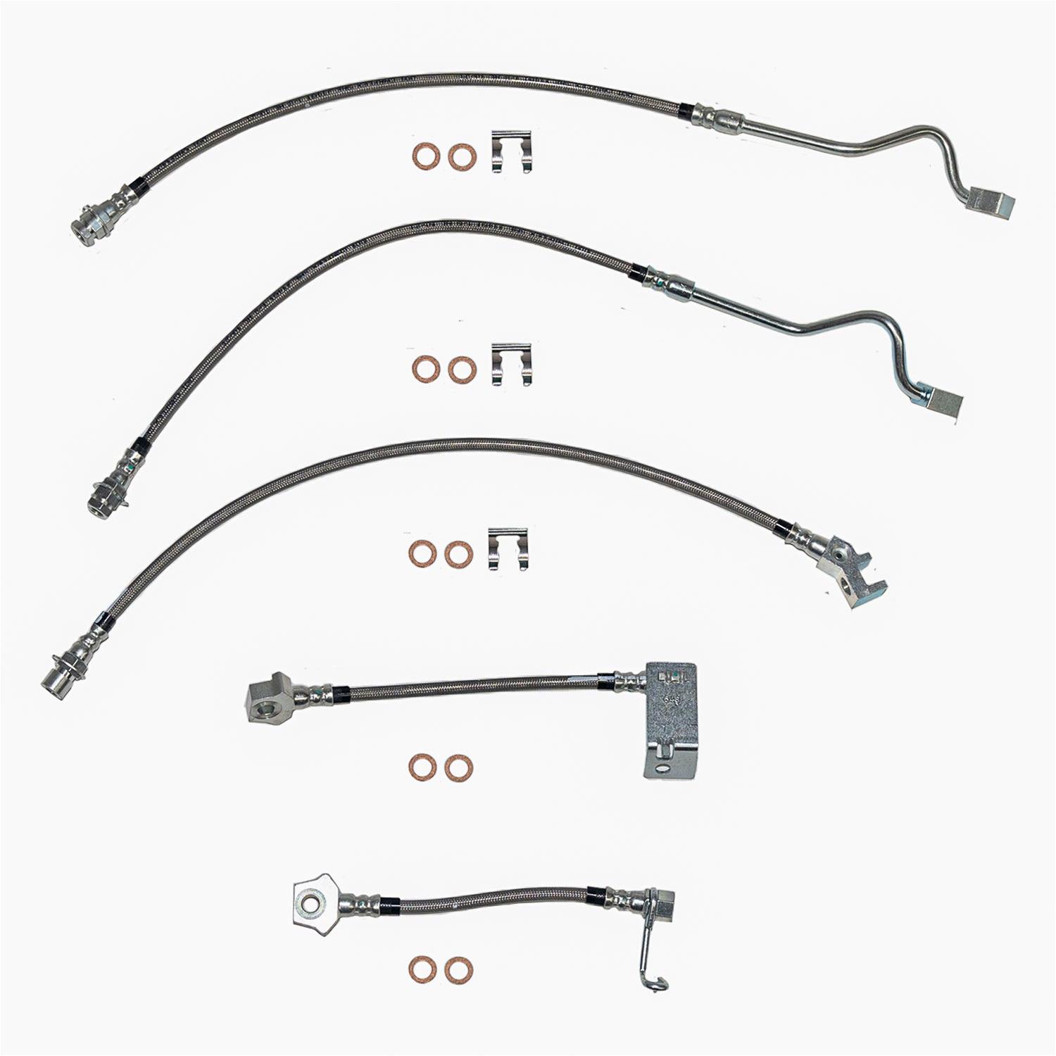 Fine Lines HSK0020SS Fine Lines Brake Hose Kits | Summit Racing