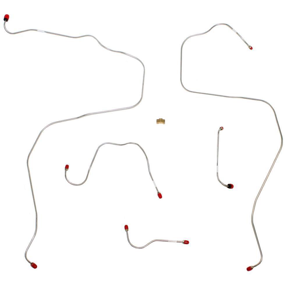 Fine Lines IKT0001SS Fine Lines Brake Line Kits | Summit Racing