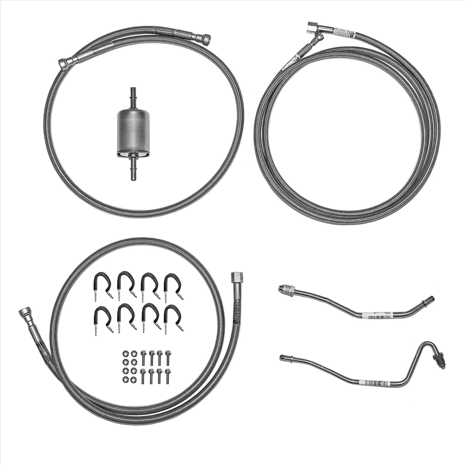 Fine Lines QFF0014SS Fine Lines QuickFix Fuel Line Kits | Summit Racing