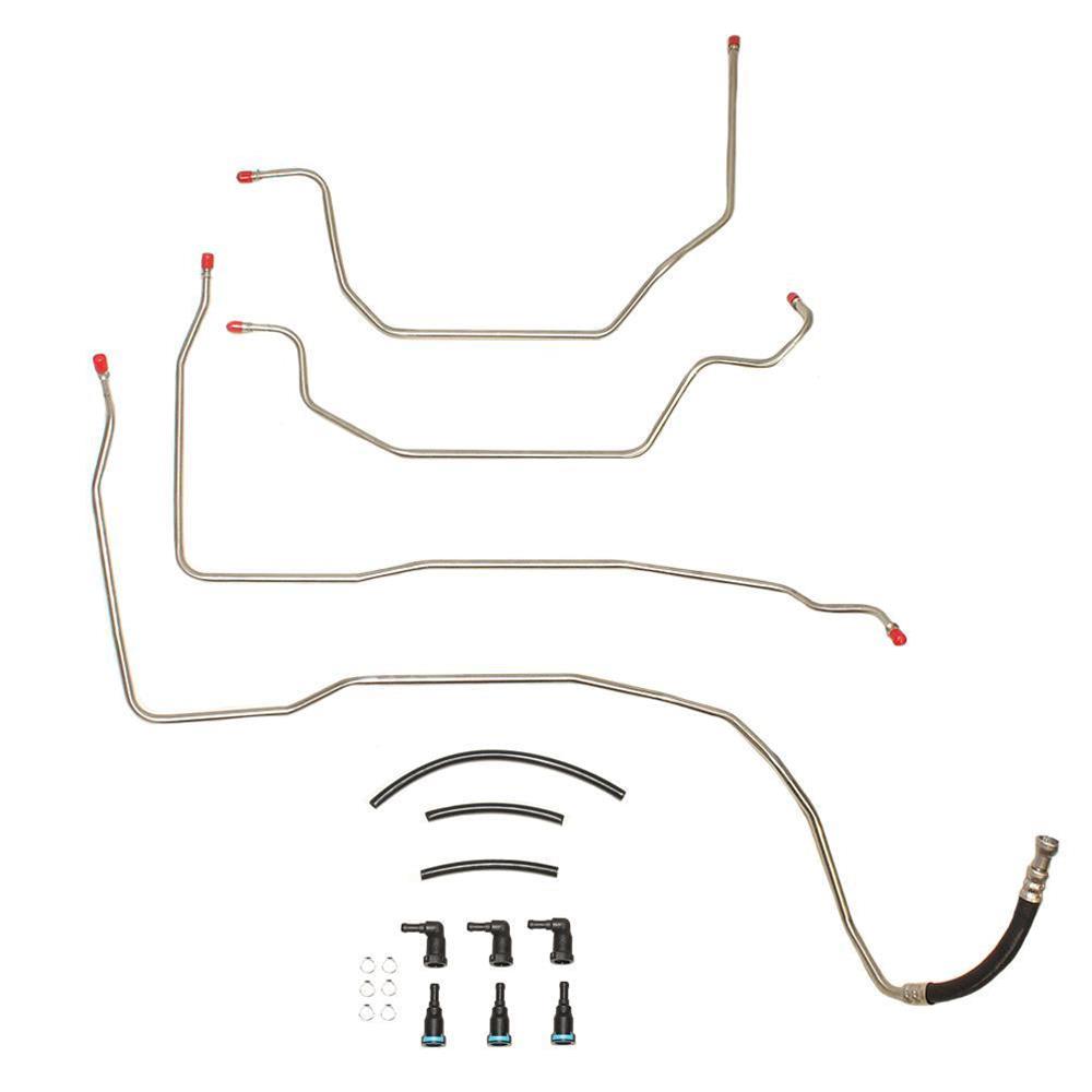 Fine Lines TGL0303OM Fine Lines Fuel Line Kits | Summit Racing