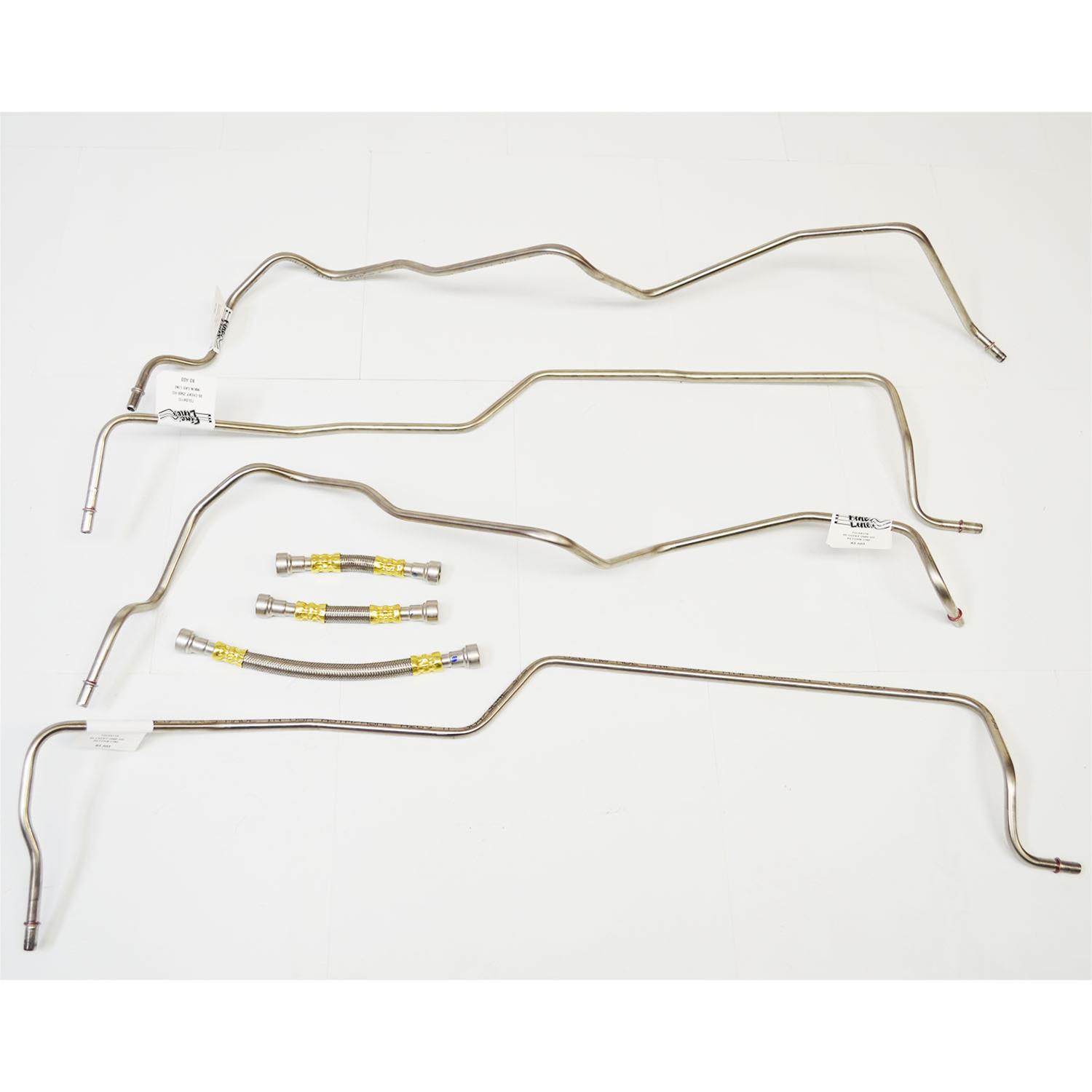 Fine Lines TGL0411SS Fine Lines Fuel Line Kits | Summit Racing