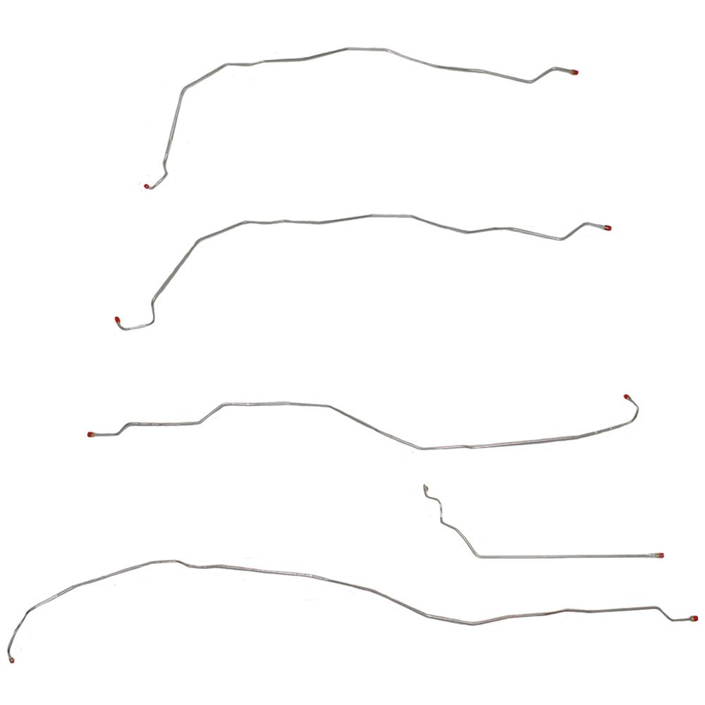 Fine Lines TKT0101SS Fine Lines Brake Line Kits | Summit Racing