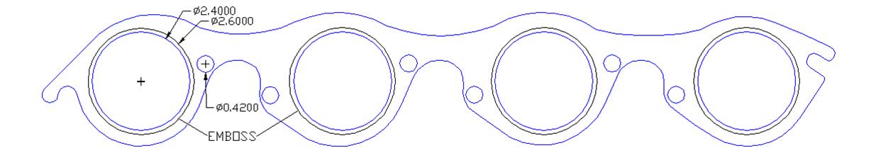 Flatout Gaskets 7257C Flatout Gaskets Amored RCC Header Gaskets ...