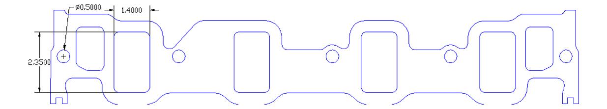 Flatout Gaskets 8027 Flatout Gaskets Intake Gaskets | Summit Racing