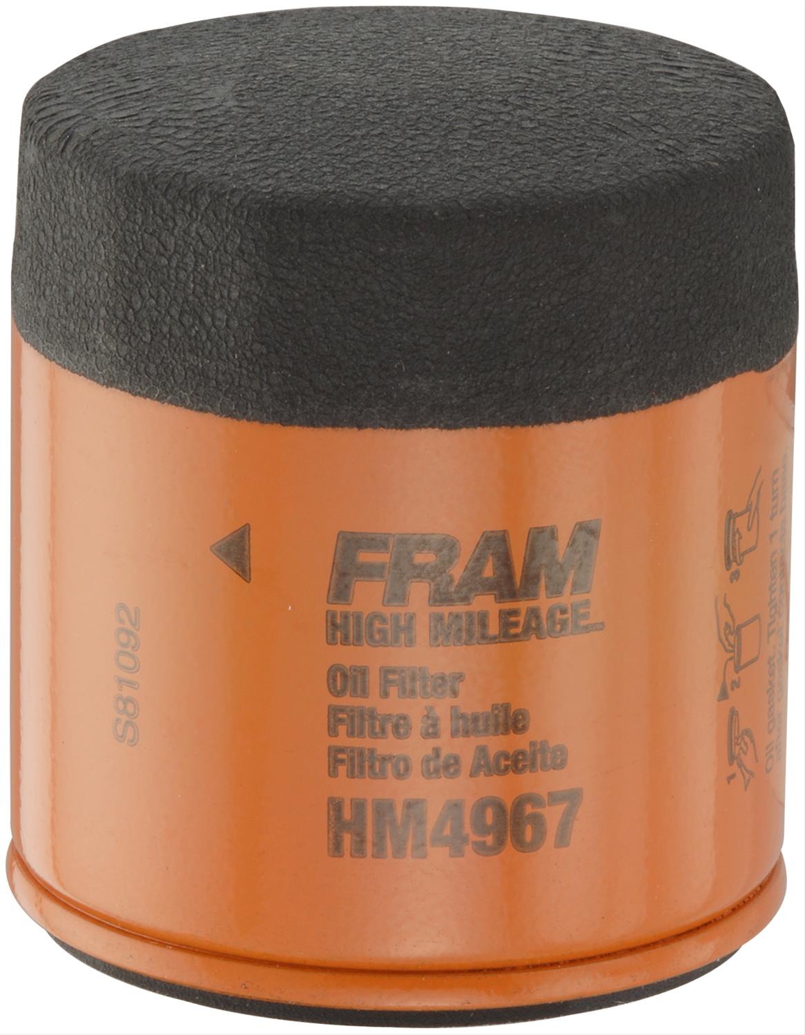 Fram HM4967 Fram High Mileage Oil Filters | Summit Racing