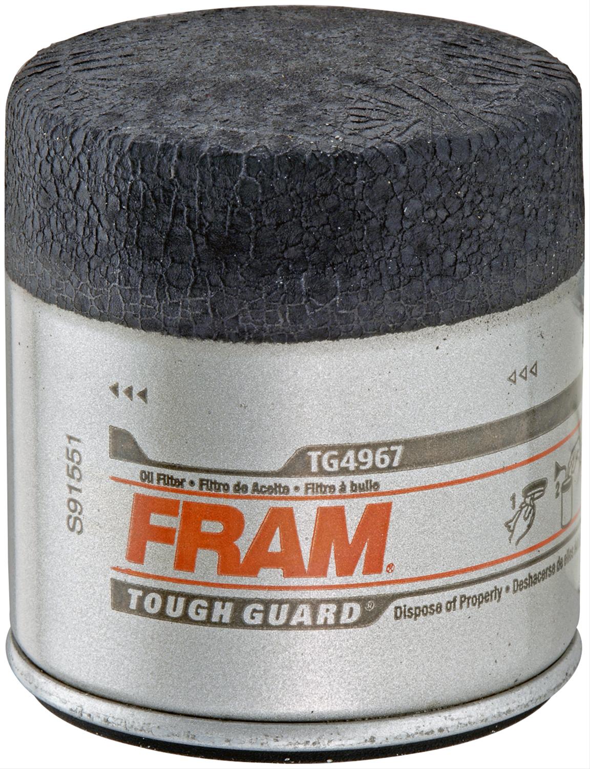 Fram TG4967 Fram Tough Guard Oil Filters | Summit Racing