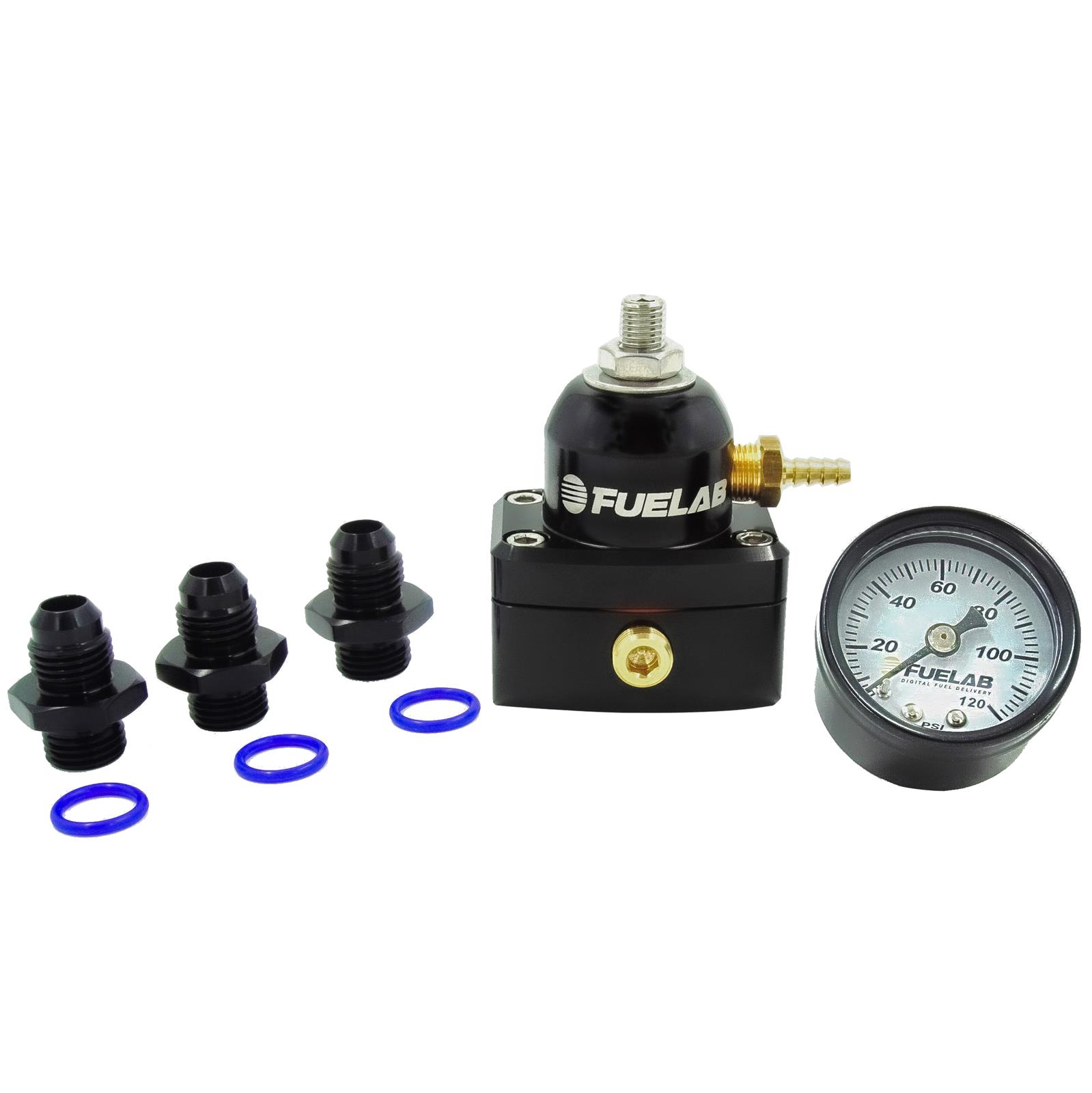 FUELAB 53501-1K FUELAB Mini Fuel Pressure Regulator Kits | Summit Racing