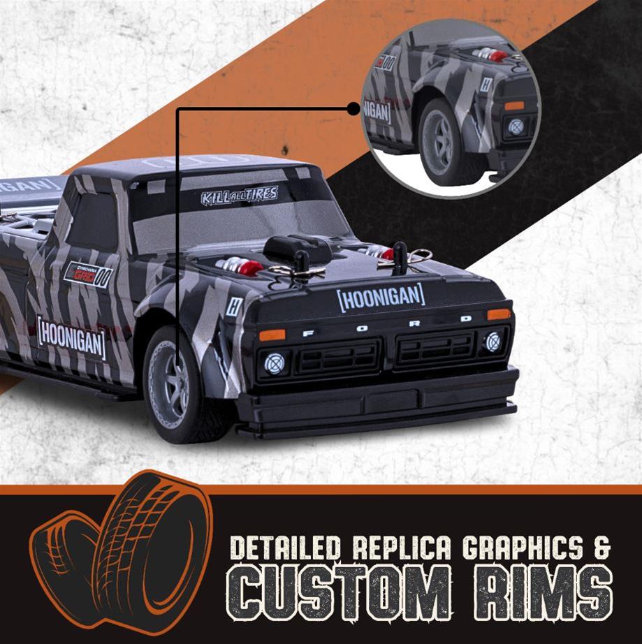 HOONIGAN INDUSTRIES HN23006RC Hoonigan Hoonitruck RC Trucks | Summit Racing