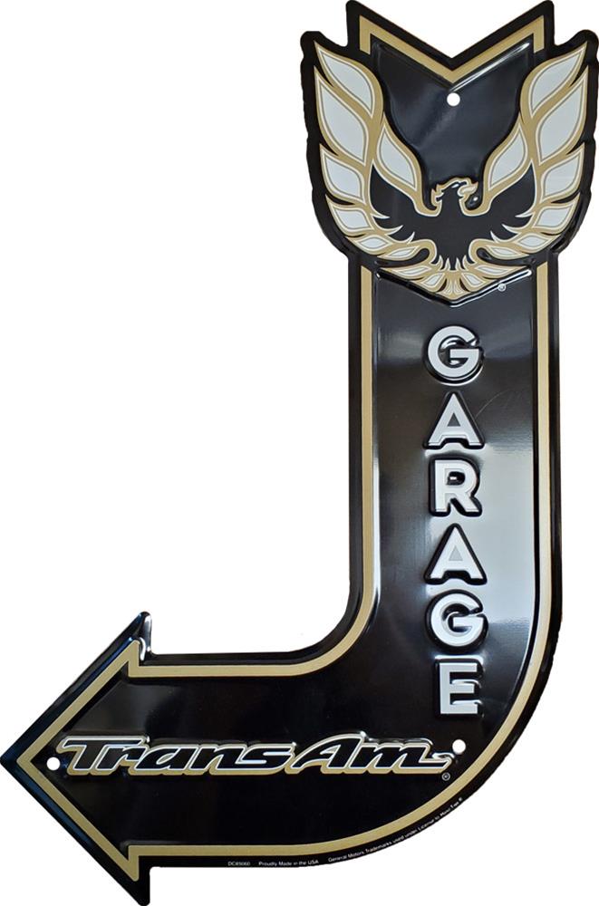 Summit Gifts SY85060 Bent Arrow Trans Am Garage Metal Sign | Summit Racing