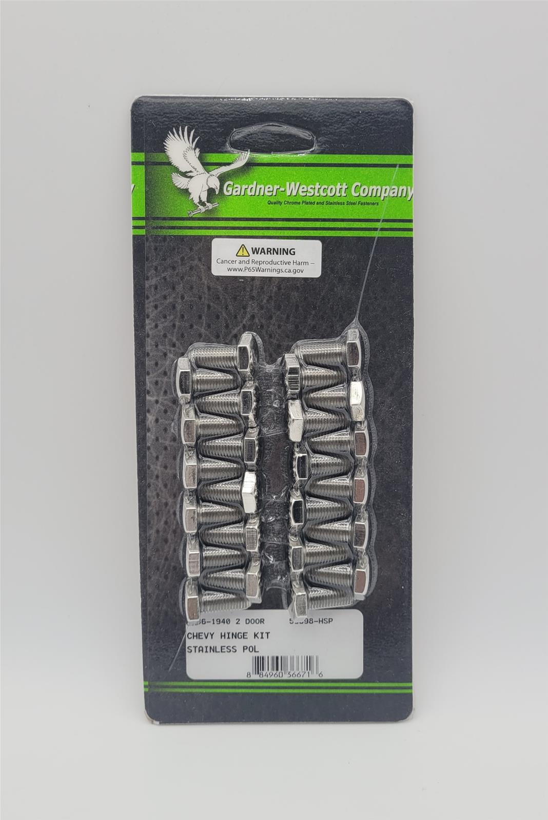 Gardner-Westcott Company 56898-HSP Gardner-Westcott Door Hinge ...