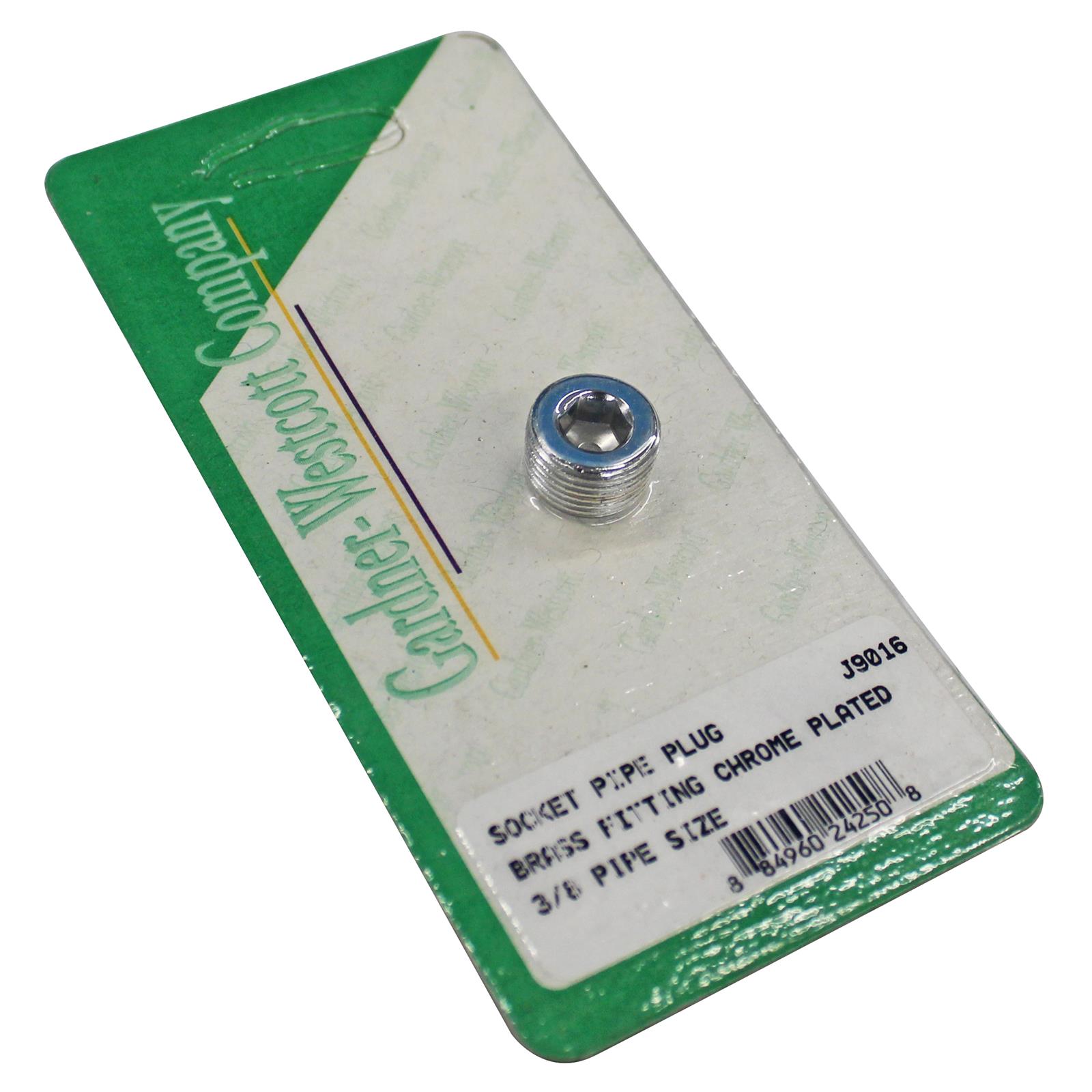 Gardner-Westcott Company J9016 Gardner-Westcott Pipe Thread Plugs ...