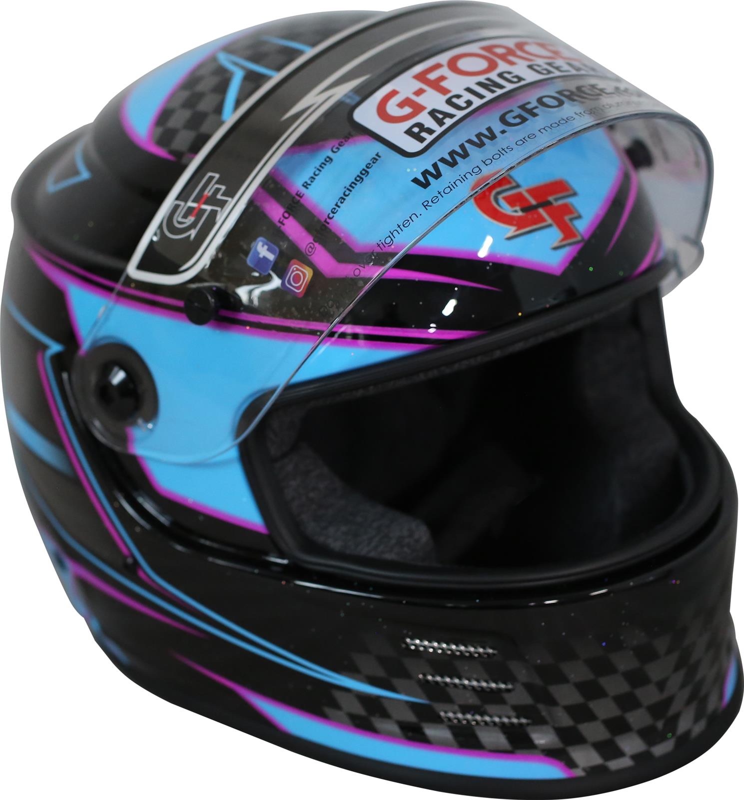 G-FORCE Racing 13005LRGBU G-FORCE REVO Graphics SA2020 Helmets | Summit ...