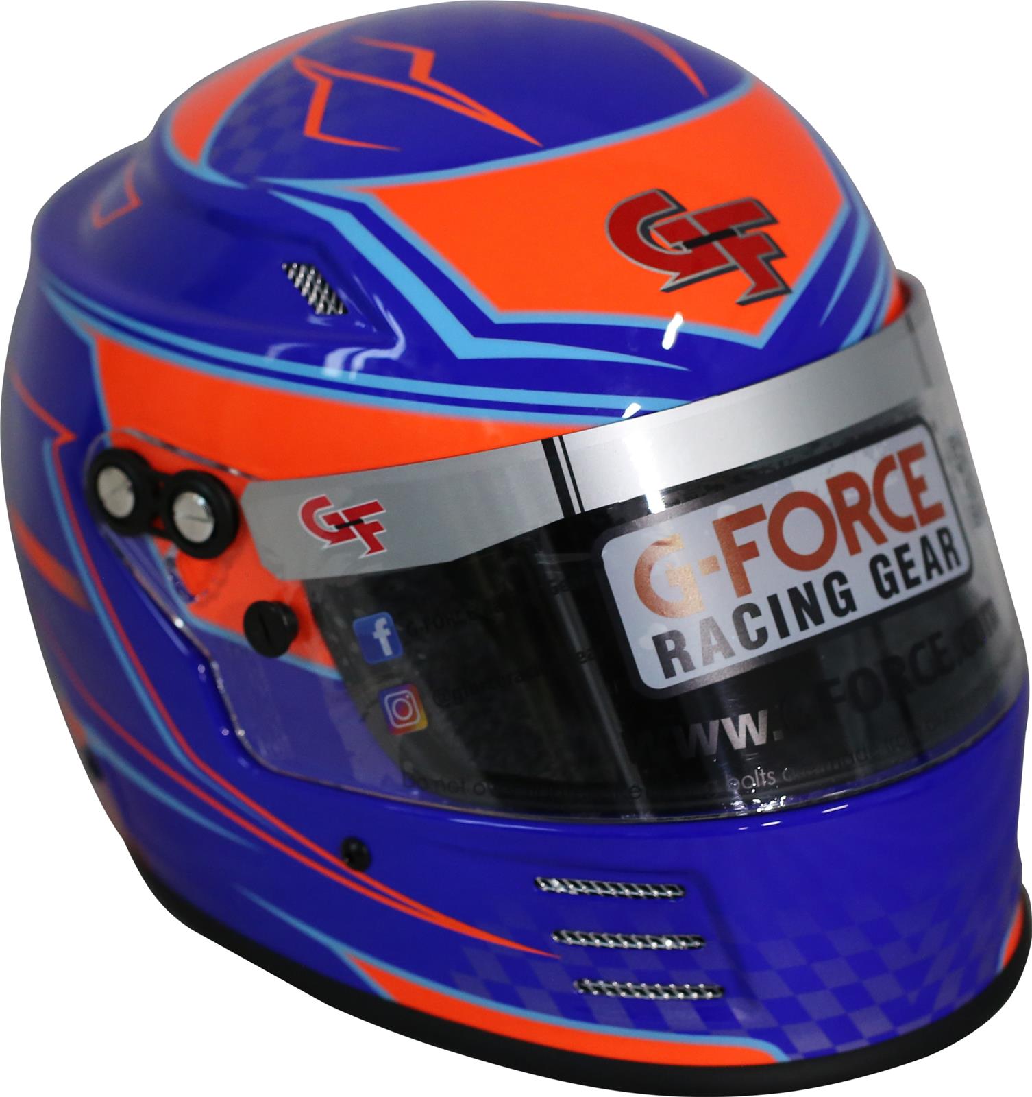 G-FORCE Racing 3420BU G-FORCE Rookie Graphics SFI 24.1 Helmets | Summit ...