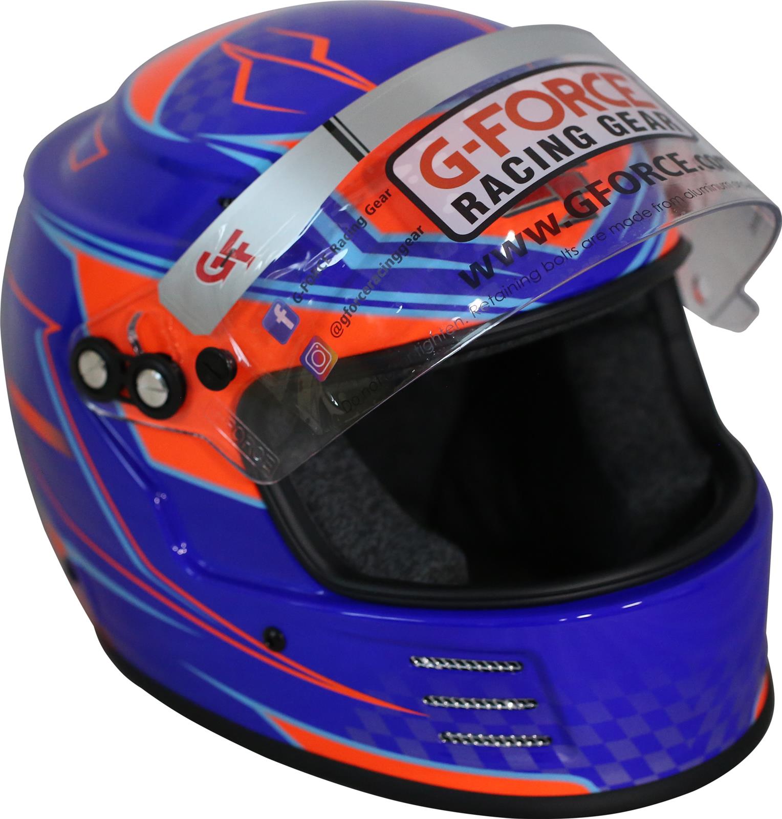 G-FORCE Racing 3420BU G-FORCE Rookie Graphics SFI 24.1 Helmets | Summit ...