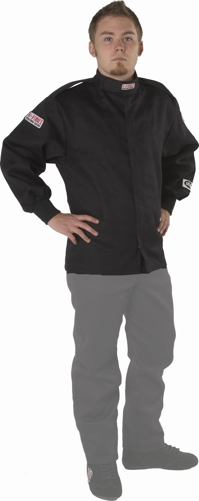 G-FORCE Racing 4126MEDBK G-FORCE GF125 Driving Jackets | Summit Racing
