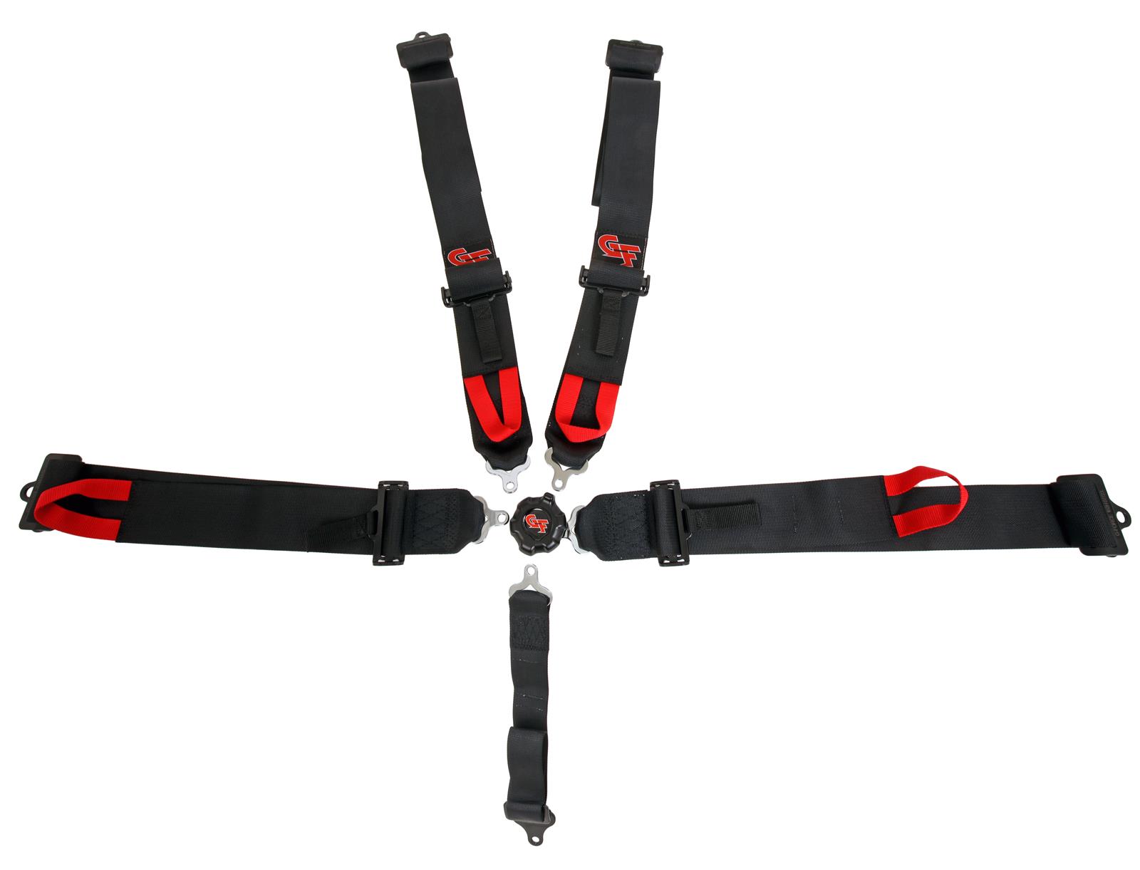 G-FORCE Racing 7000BK G-FORCE Camlock Harnesses | Summit Racing
