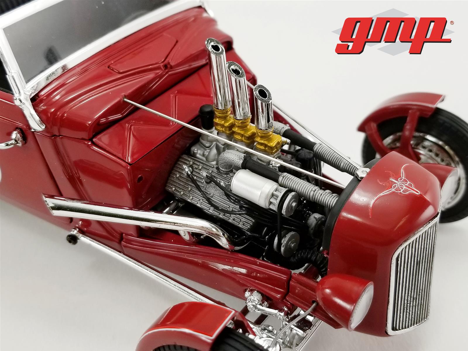 GMP GMP-18958 1:18 Scale 1934 Indian Motorcycle Hot Rod Roadster ...