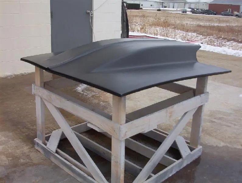 Glasstek H1009 Glasstek Fiberglass Hoods | Summit Racing