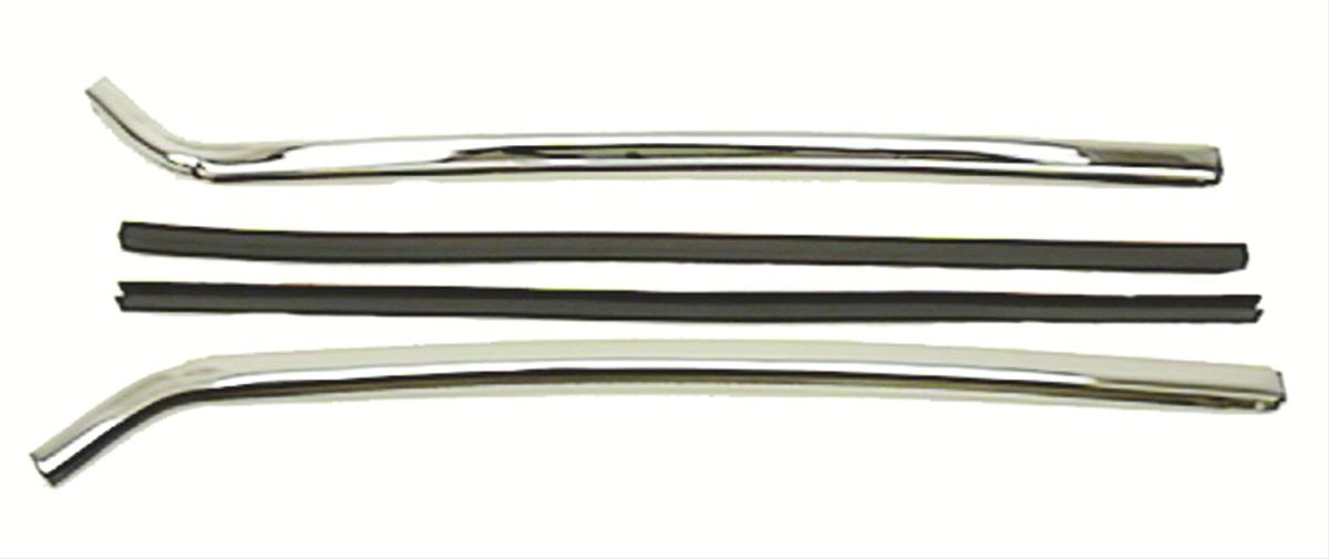 Goodmark GMK402066567P Goodmark Quarter Window Molding Inserts | Summit ...