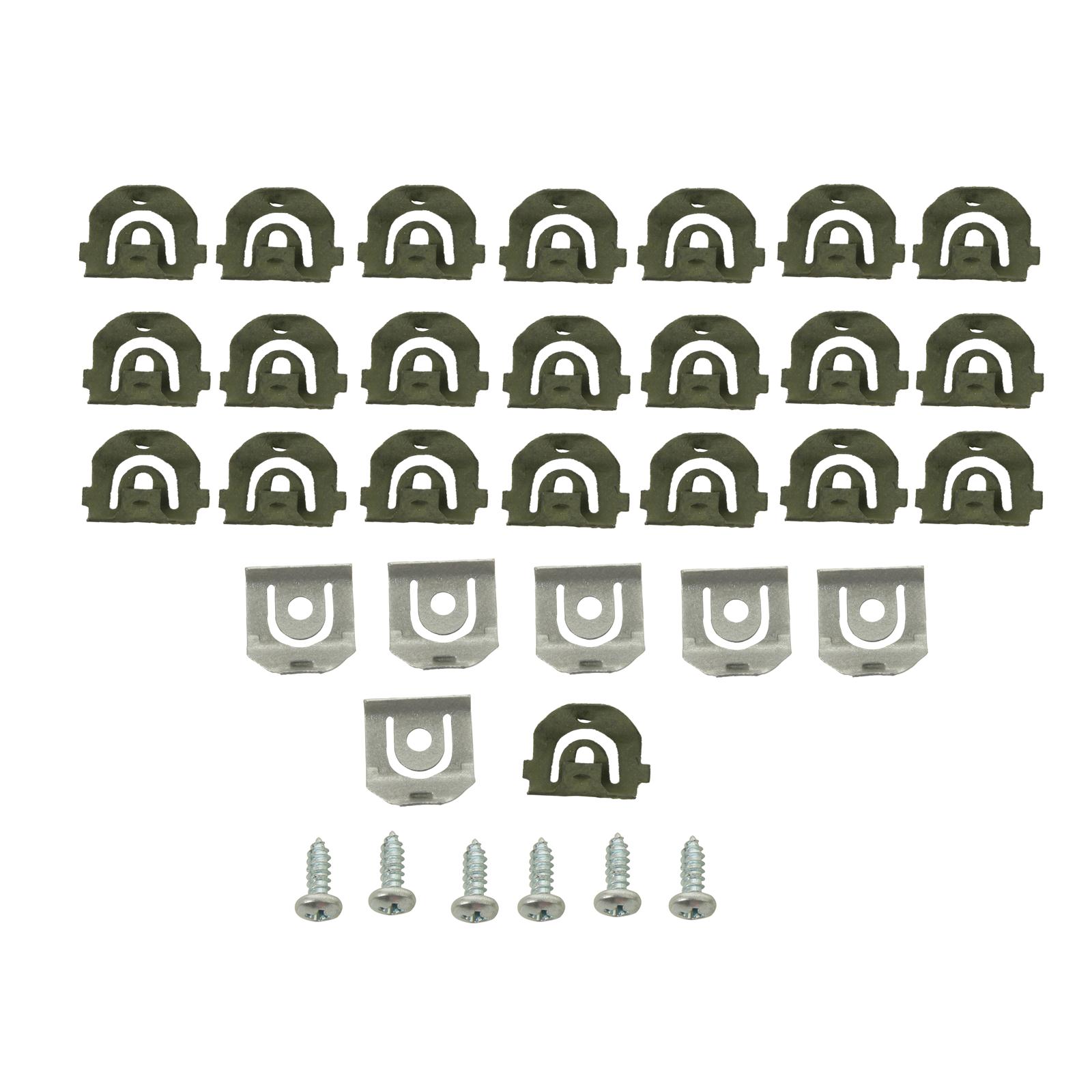 Goodmark GMK4030525641S Goodmark Body Molding Fasteners | Summit Racing